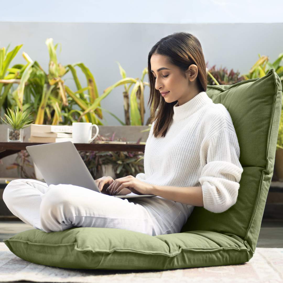 Floor Chairs with back support, Floor Sofas and Low Floor Seating ...